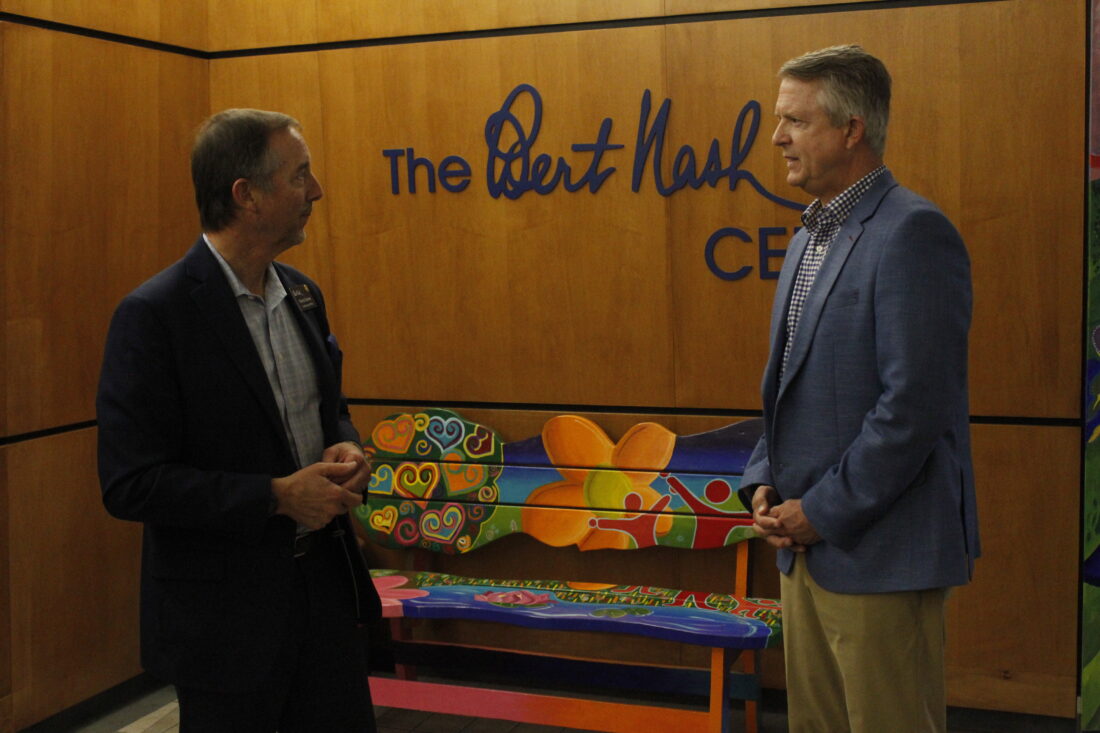 U.S. Sen. Roger Marshall tours Bert Nash Community Mental Health Center, discusses its new ...